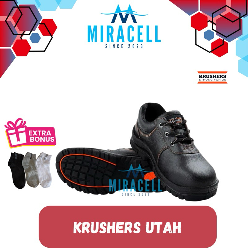 Jual SEPATU SAFETY KRUSHERS UTAH | Shopee Indonesia