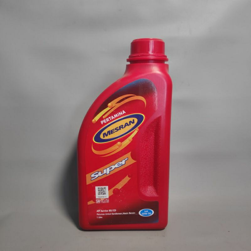 Jual Mesran Super SAE 20W-50 Pertamina Oil 1 Liter | Shopee Indonesia