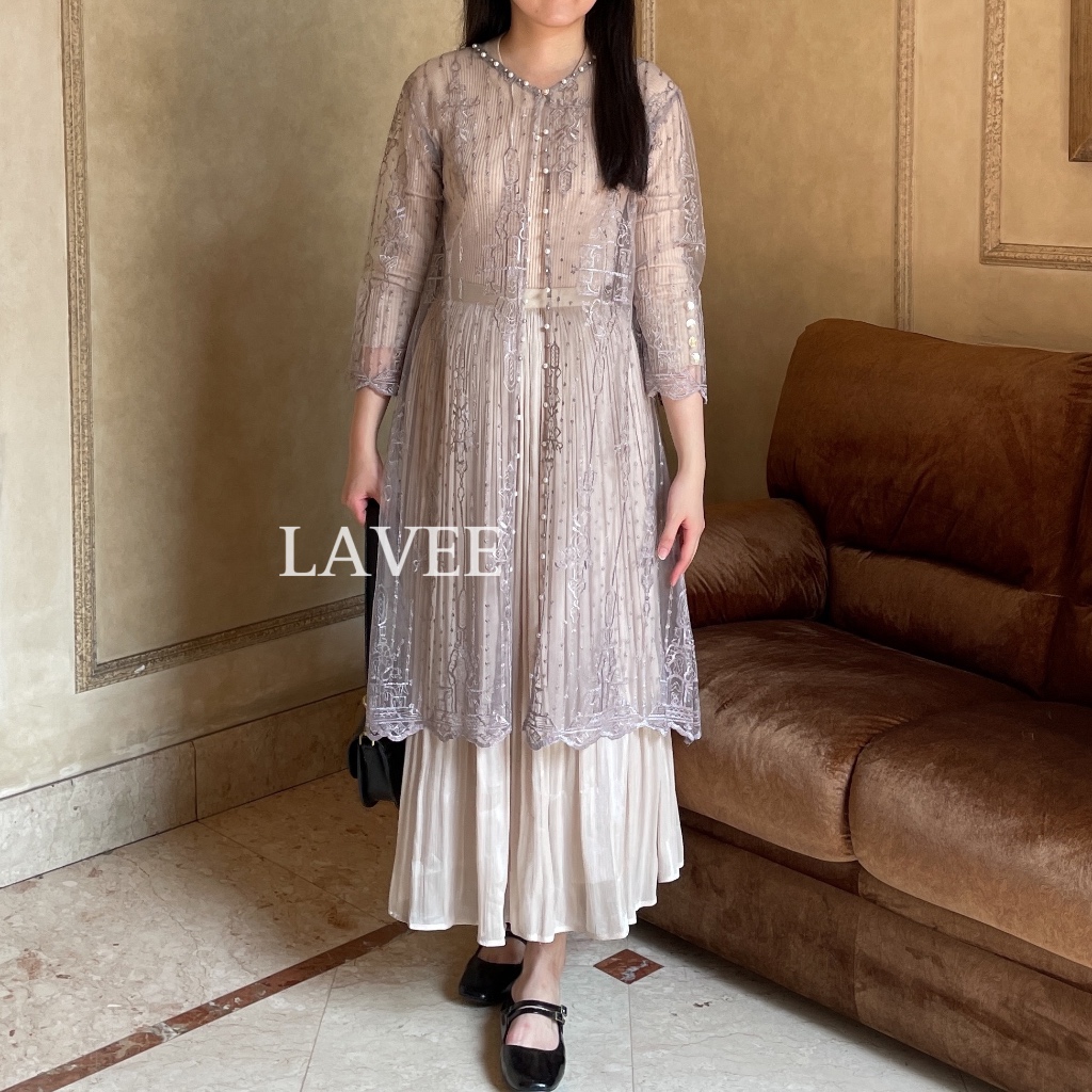 Jual LAVEE - Alisha Lace Outer / (OUTER ONLY) - Cardigan Lace Brukat ...