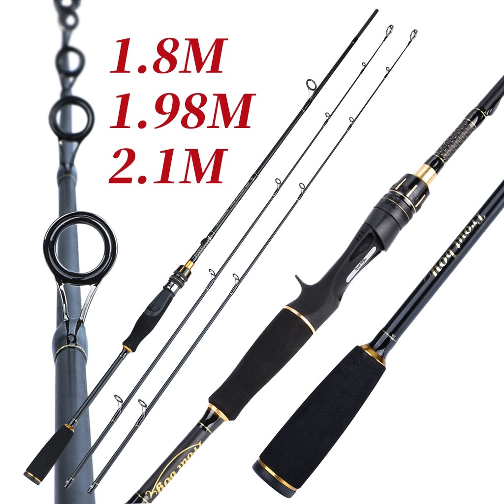 Jual Sougayilang 2 Bagian Joran Pancing 1.8M-1.98M-2.1M Joran Pancing Casting/Putar Joran ...