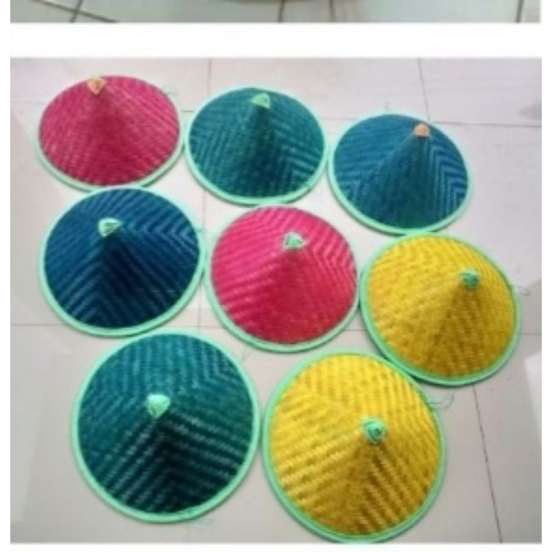 Jual Caping Gunung topi petani Warna diameter 35 cm | Shopee Indonesia