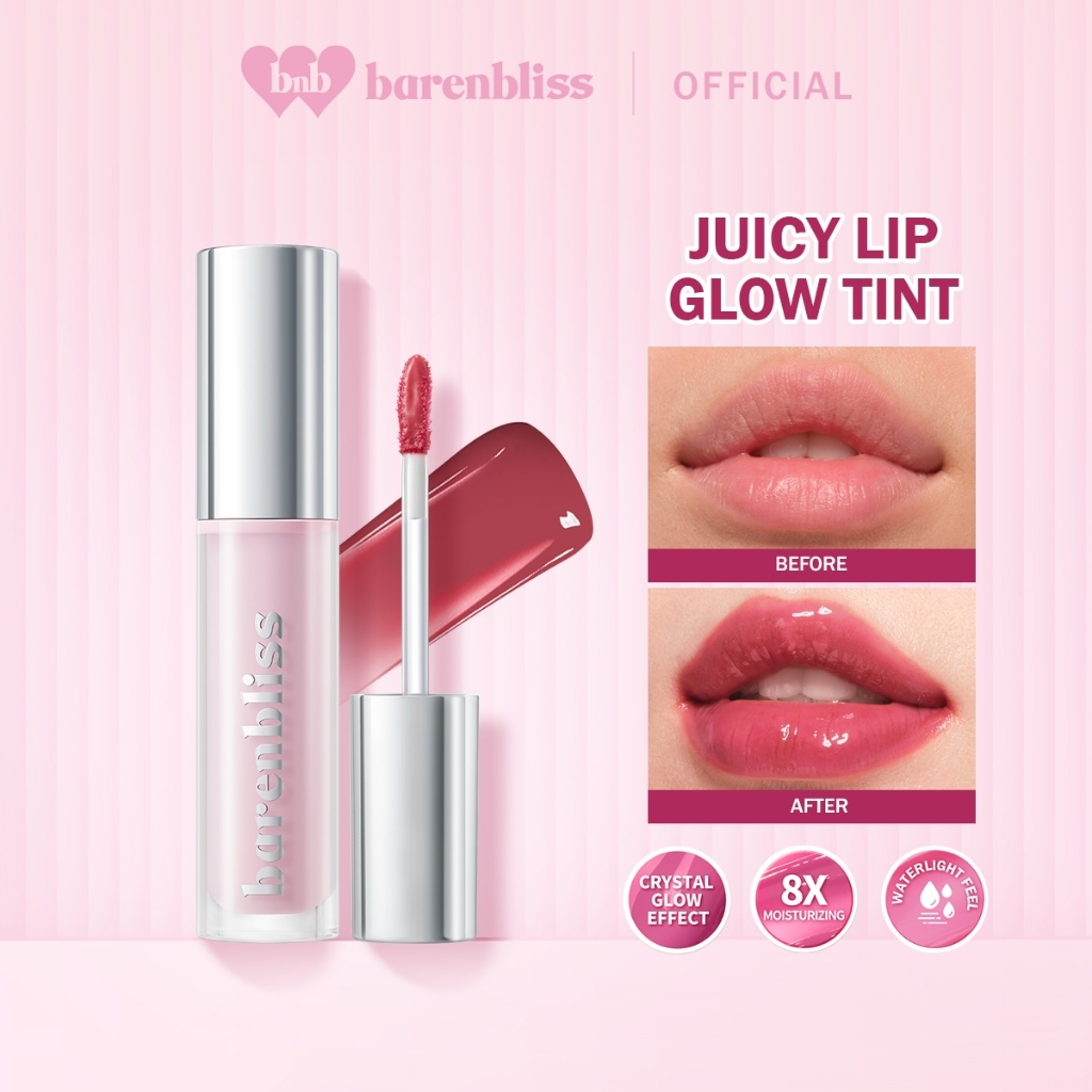 Jual AS NEW BNB Barenbliss Lily Makes Luminous Glow Tint Juicy Lips ...
