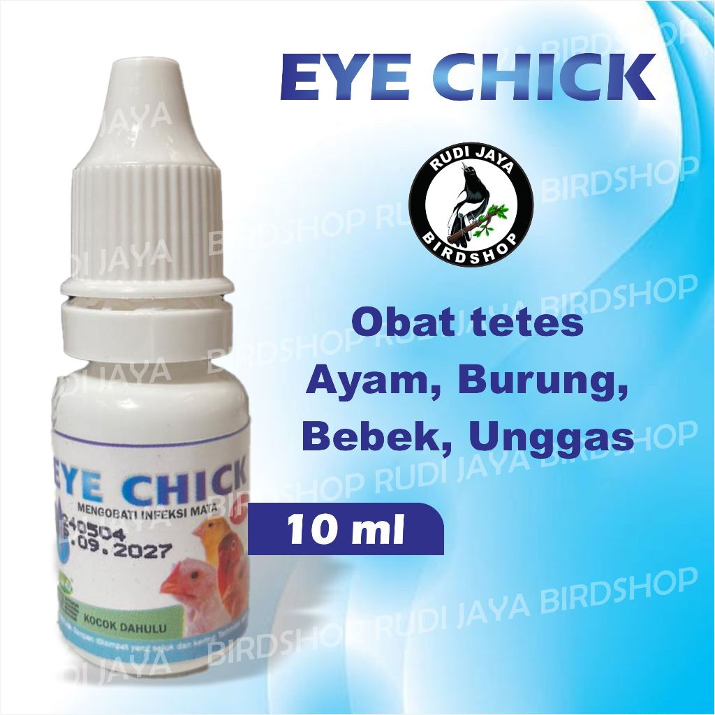 Jual EYE CHICK EYECHICK 1 BOTOL 10 ML RAID ALL OBAT TETES MATA BURUNG ...
