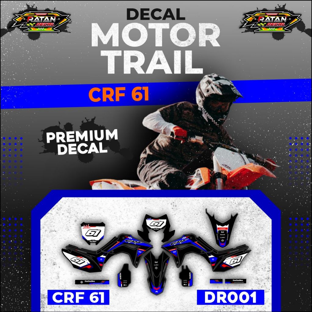 Jual STICKER DECAL FULL BODY CRF | Shopee Indonesia