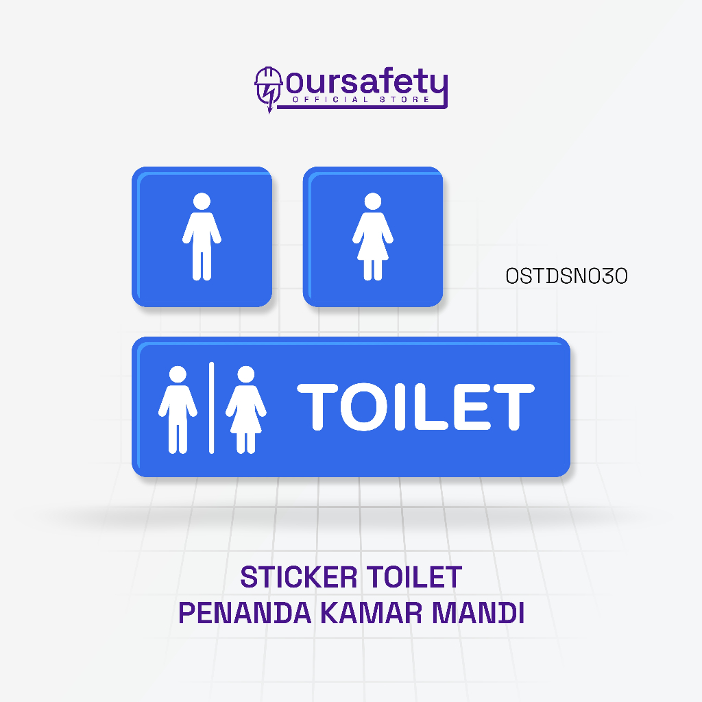 Jual Stiker Toilet - Label Penanda Kamar Mandi | Shopee Indonesia