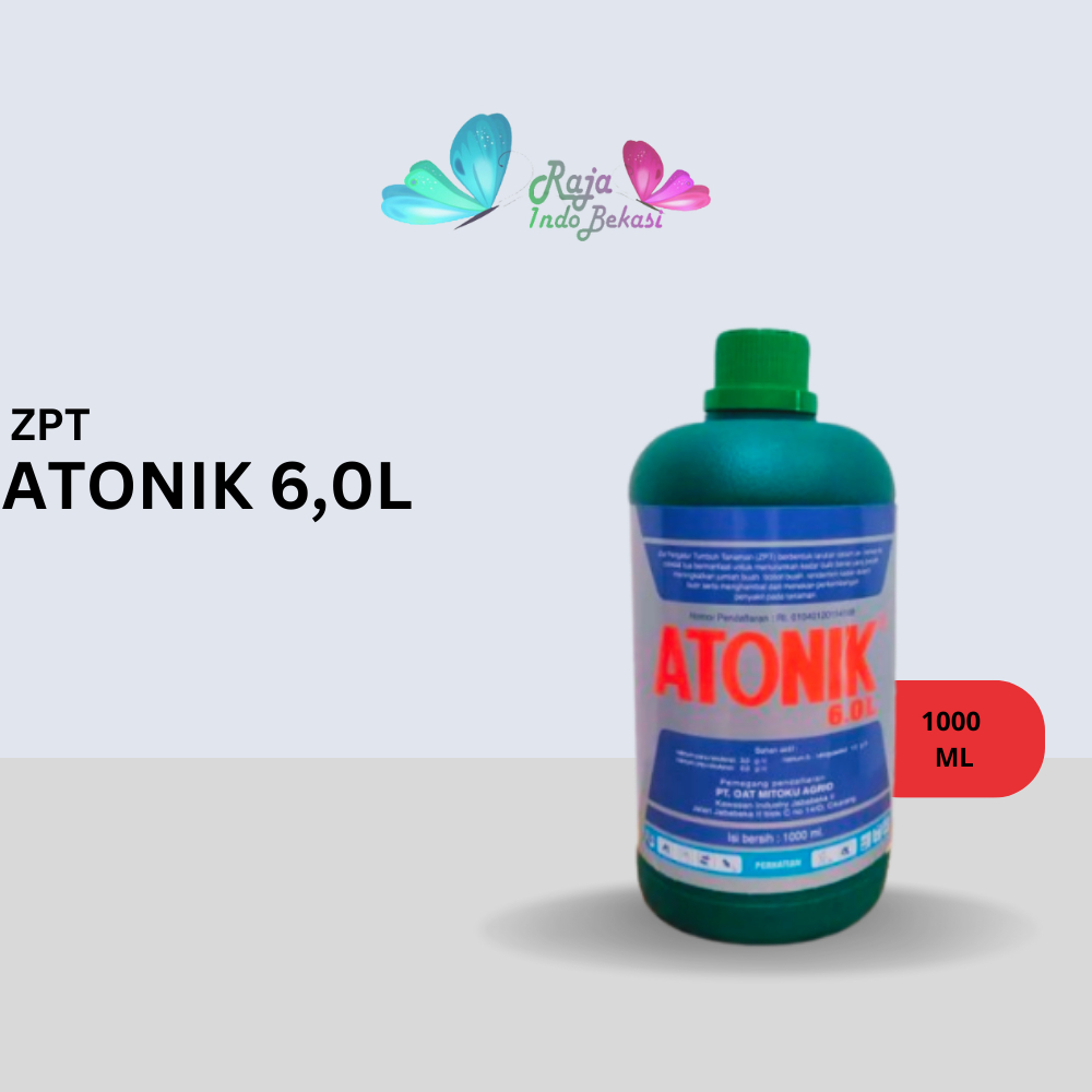 Jual Premium Pupuk Besar Atonik 6,0L 1000Ml 1 Liter ZPT Pupuk Atonik 6. ...