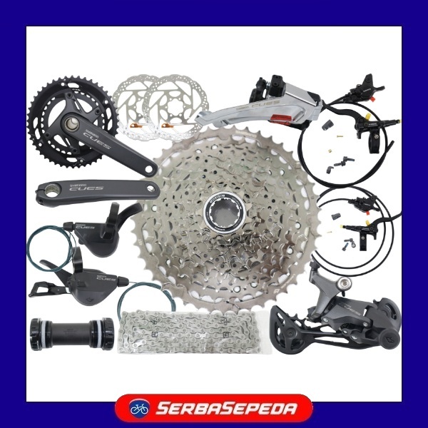 Jual Shimano Cues Groupset U4000 | U6000 | U8000 | Shopee Indonesia