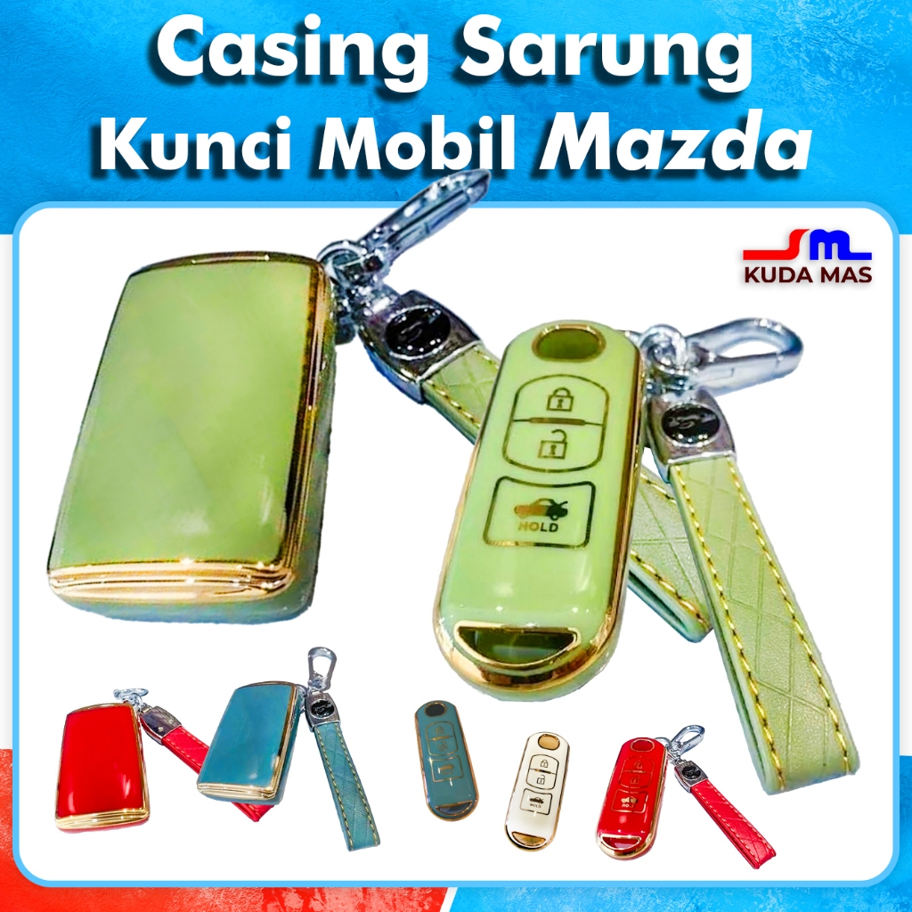 Jual Sarung/Casing/Cover Kunci Mobil Mazda 3 6 8 CX3 CX5 CX9 CX30 ...