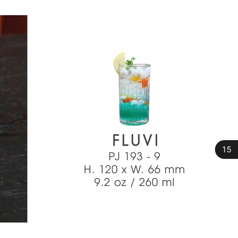 Jual Gelas Citinova Fluvi 6pc Glass Bar Ice Coffee | Shopee Indonesia
