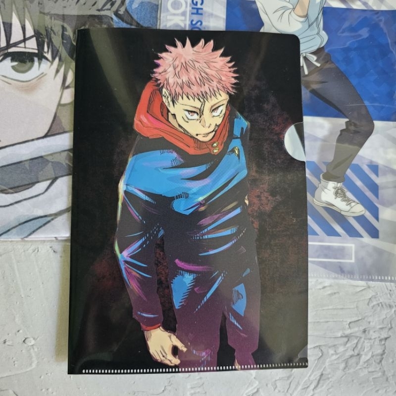 Jual official merch jujutsu kaisen 0 yuta okotsu clearfile visual cloth ...