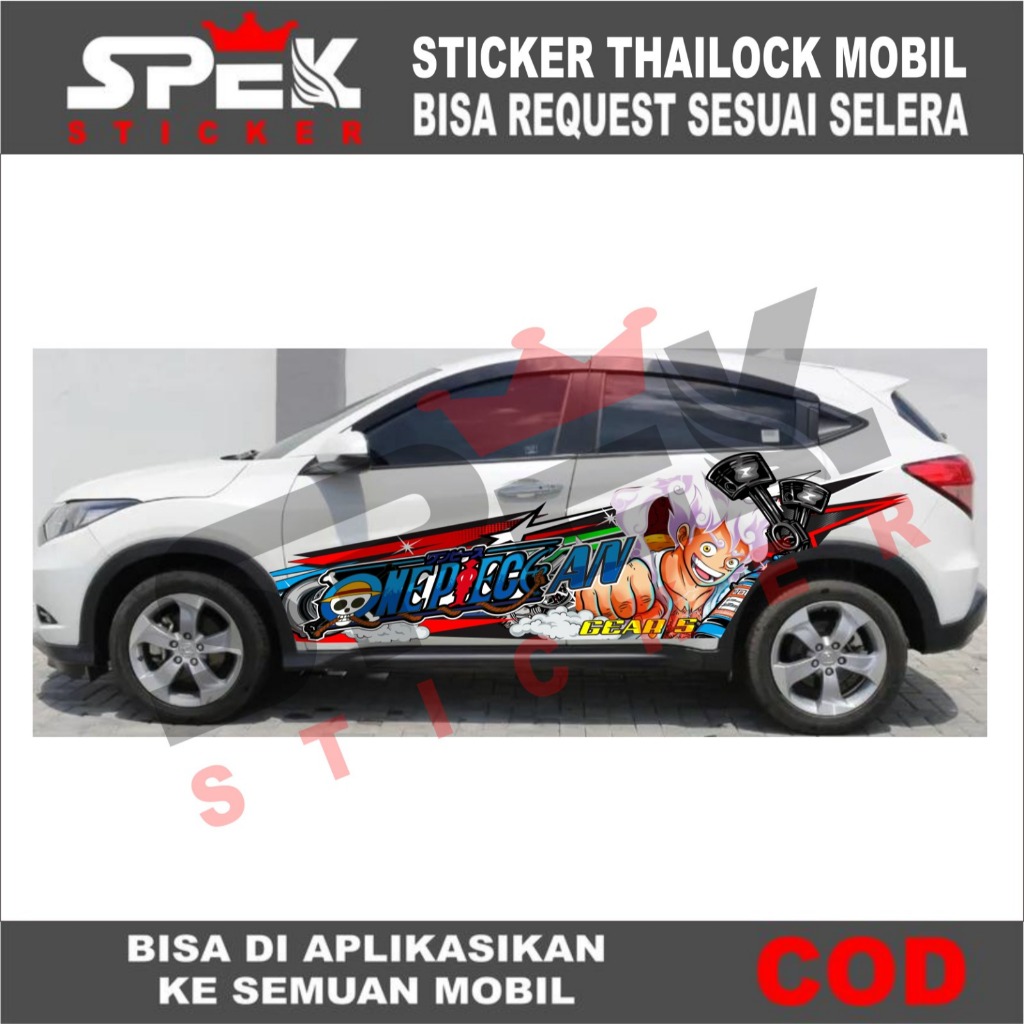 Jual STICKER THAILOOK MOBIL BISA REQUEST SESUAI SELERA 4 | Shopee Indonesia
