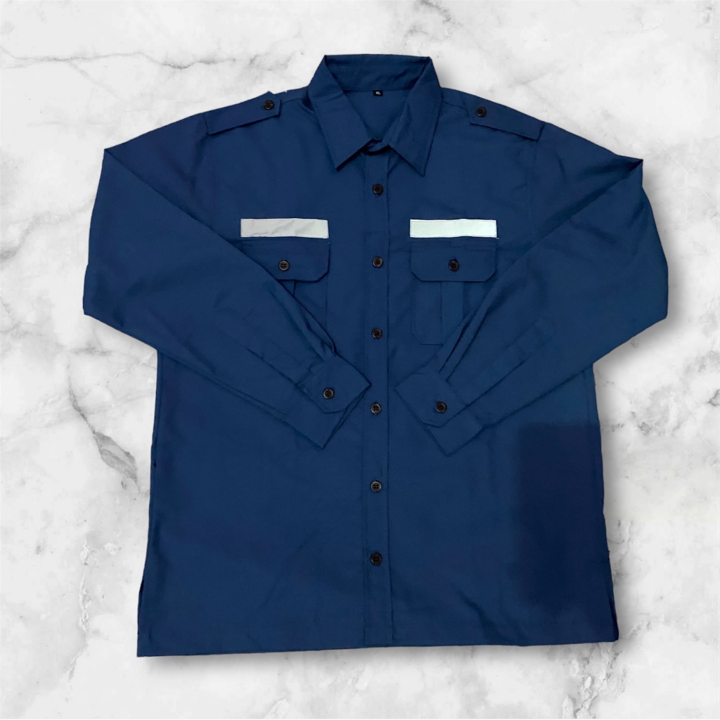 Jual Kemeja seragam kerja karyawan Baju Cleaning service kemeja kerja ...