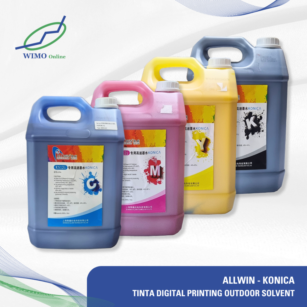 Jual TINTA DIGITAL PRINTING OUTDOOR SOLVENT ALLWIN KONIKA MINOLTA ...