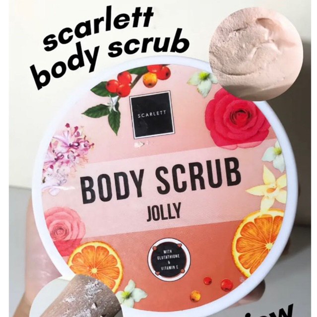 Jual Scarlett Whitening Body Scrub ( Happy, Jolly, Charming, Romansa ...