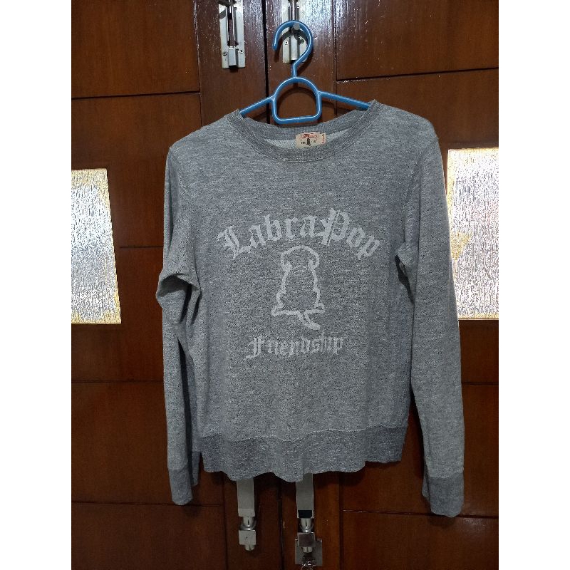 Jual sweter Labra Pop warna abu size kurleb ld 100 tinggi 60 cm ...