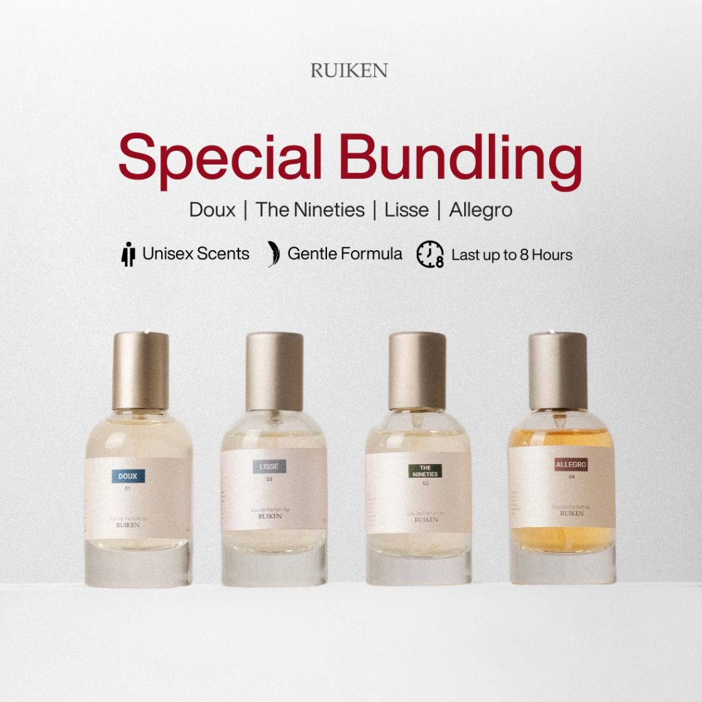 Jual Special Bundling RUIKEN Parfume EDP (01-04) | Shopee Indonesia