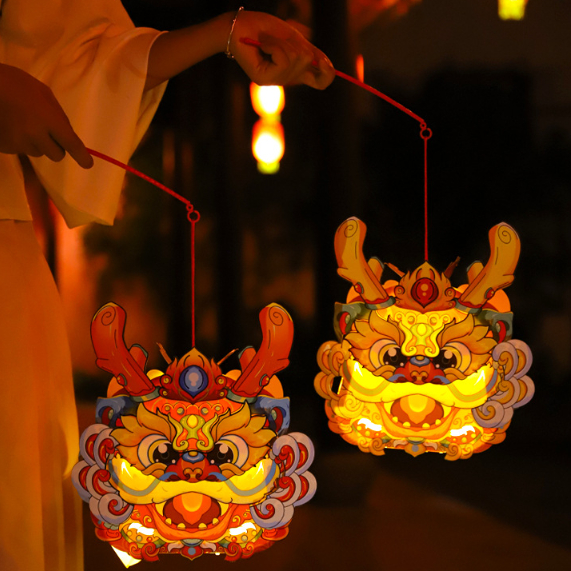 Jual [ORGM] LAMPION Mainan Lampu Mainan Lampion Motif ULAR Bahan PVC ...