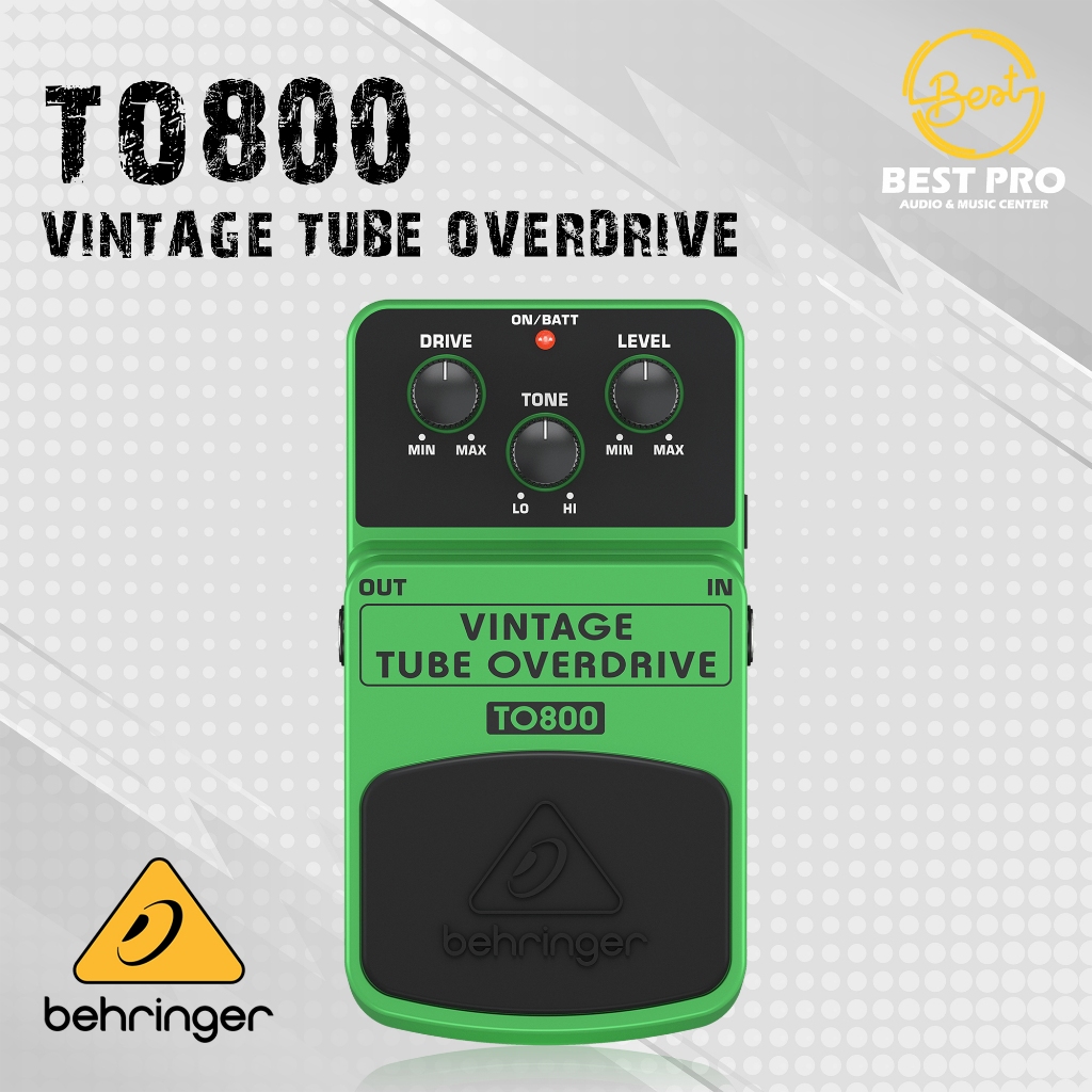Jual EFEK GITAR BEHRINGER TO800 (VINTAGE TUBE OVERDRIVE) | Shopee Indonesia