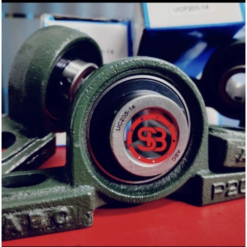 Jual Pillow Block Duduk UCP 205-14 AS 22MM 7/8 INCH ABC | Shopee Indonesia