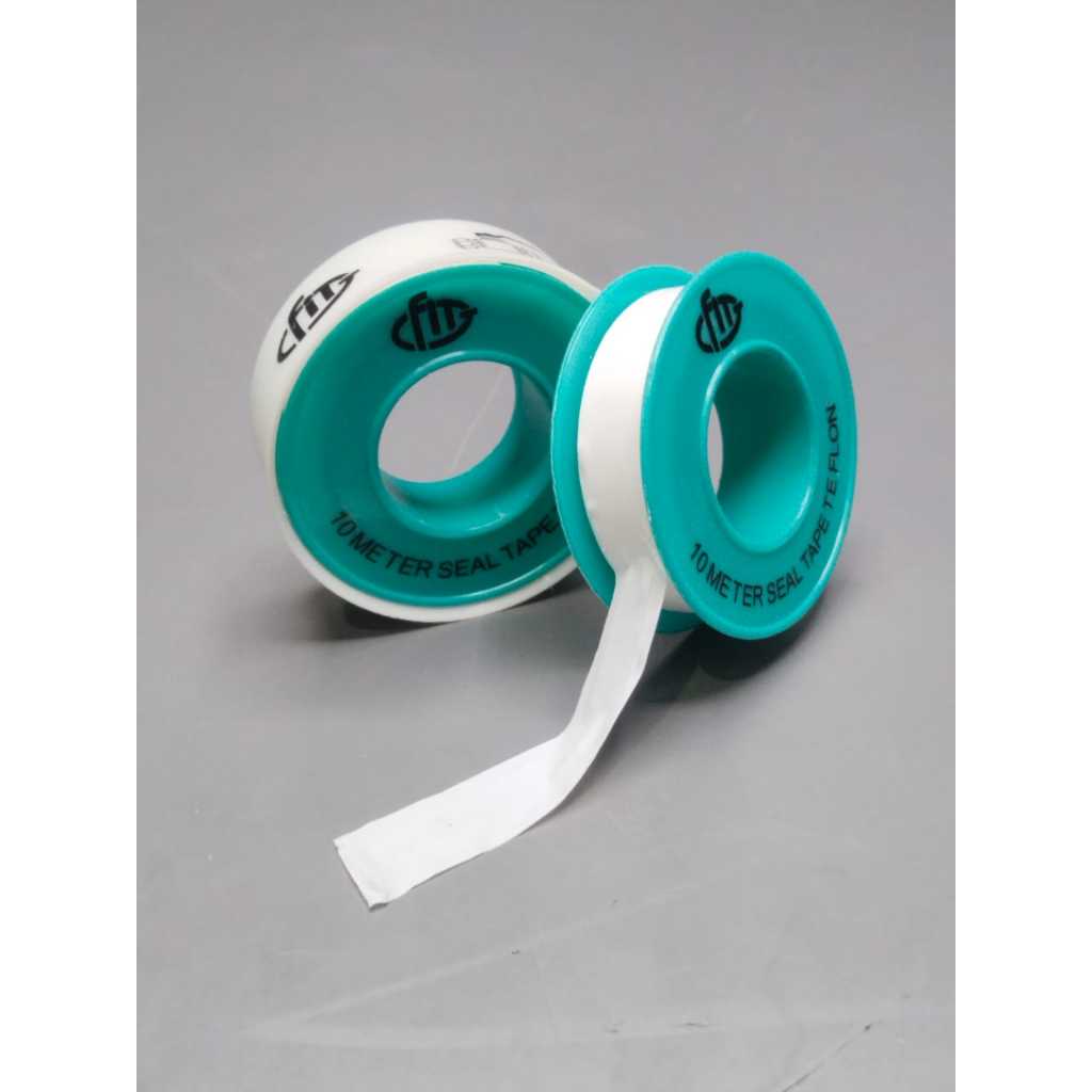 Jual Seal Tape 1/2" × 10 Meter Fit Selotip Isolasi Air PVC Slotip Kran ...