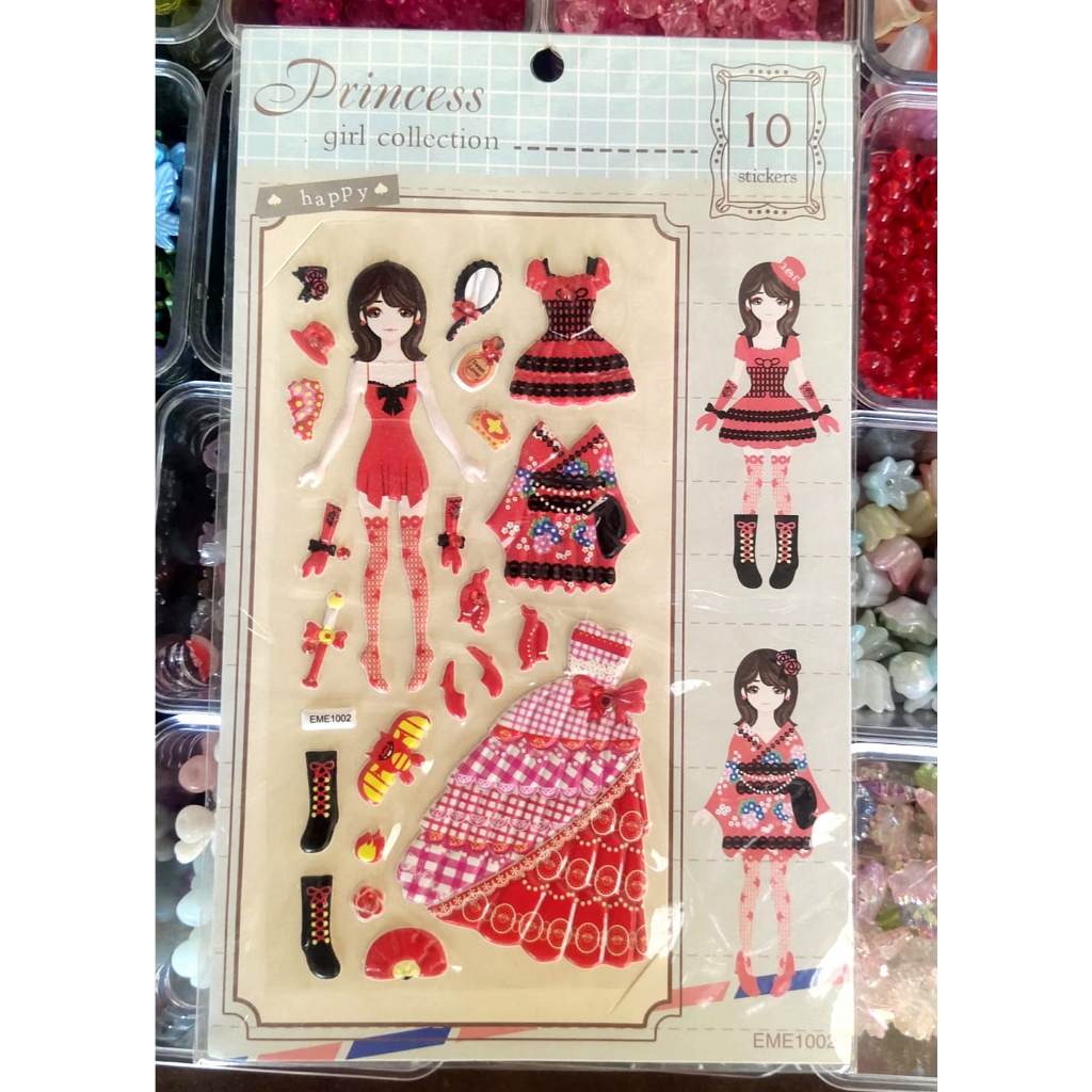 Jual Sticker Princess Girl Collection Stiker Princess Girl Collection ...