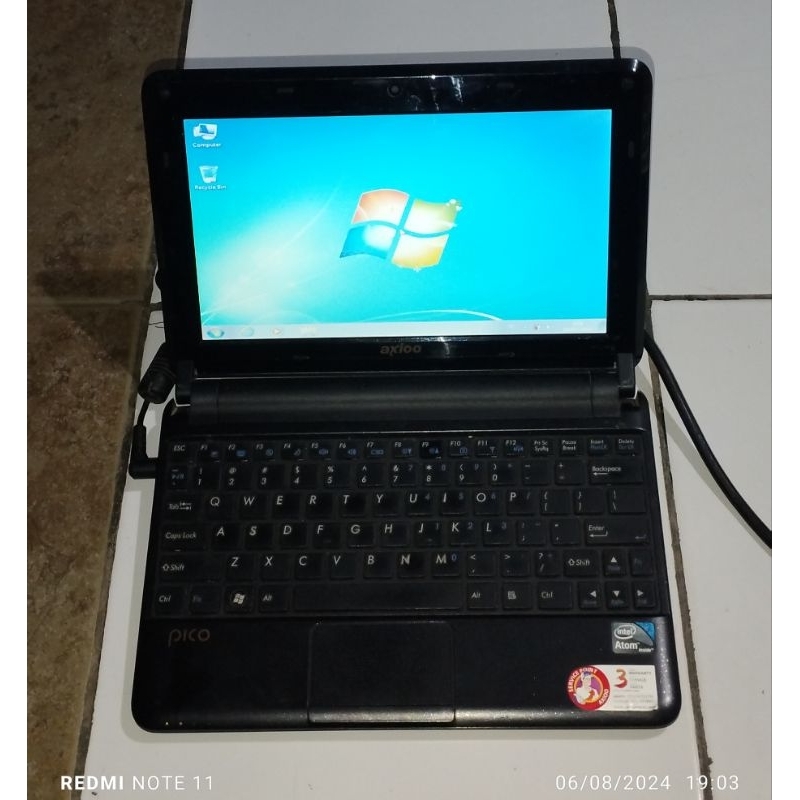 Jual Notebook Axioo pico W217CU/CJM Intel Atom DDR3 minus tidak ada ...