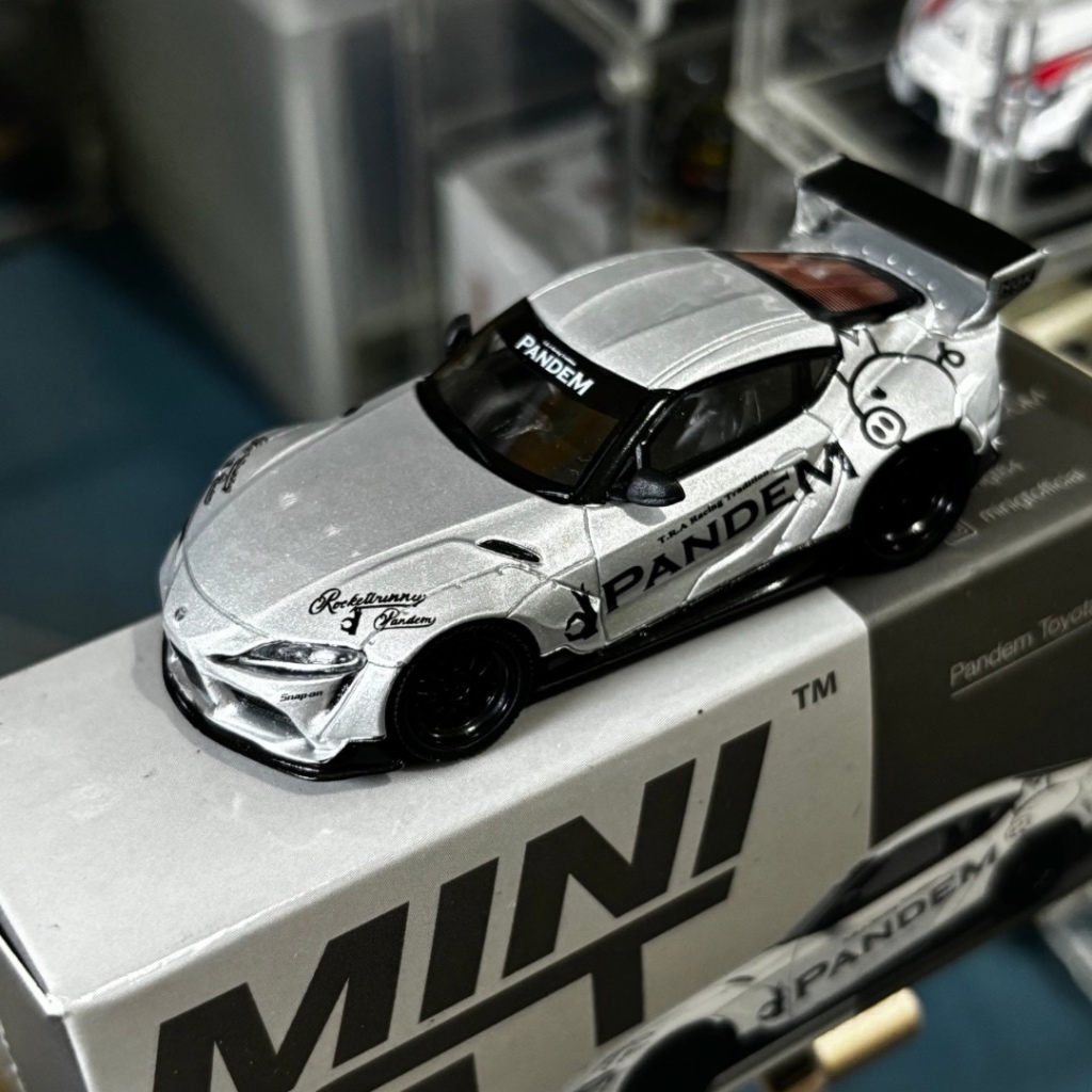 Jual Mini GT 175 - Pandem Toyota GR Supra Silver [SEALED] | MiniGT ...