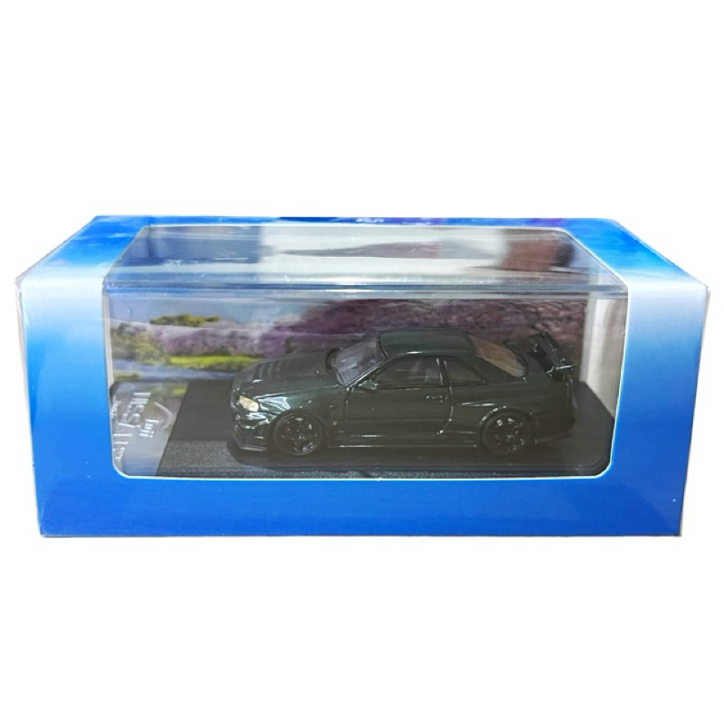 Jual Fuji 64 Nissan Skyline GTR R34 Z-Tune CRS Dark Green | Shopee ...