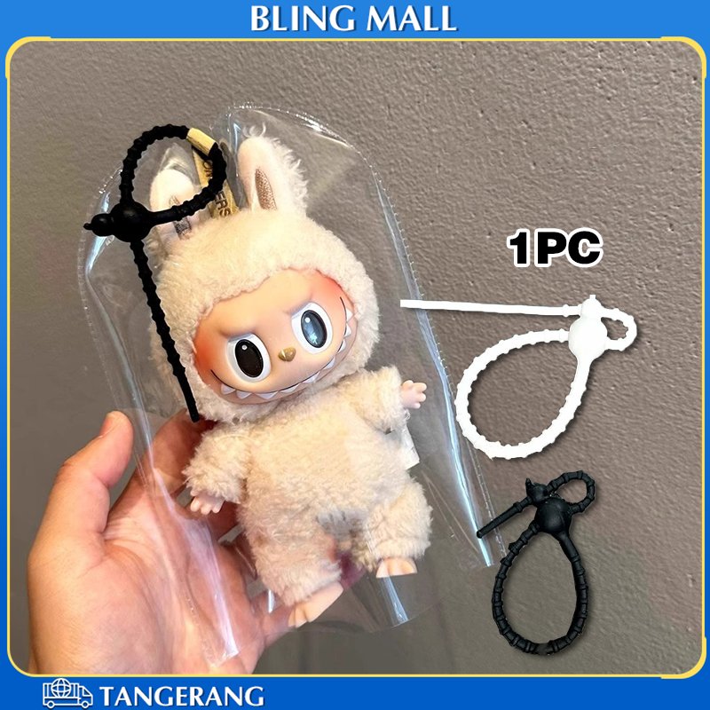 Jual Pouch Popmart 19*16cm Pouch PVC Labubu Rainproof PVC Doll Pouch ...