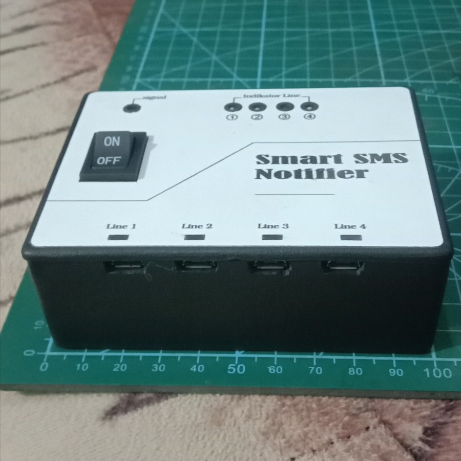 Jual Smart SMS Notifier 4 Line Alarm Listrik Mati Padam | Shopee Indonesia