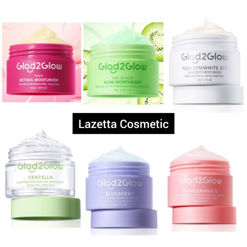 Jual Moisturizer G2G | Glad2glow Moisturizer | Moist g2g | Shopee Indonesia