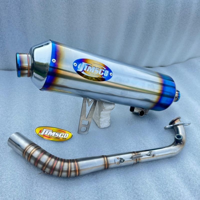 Jual Knalpot STYLO Honda Stylo Standar Racing inlet 38mm Stenlis JIMSCO ...