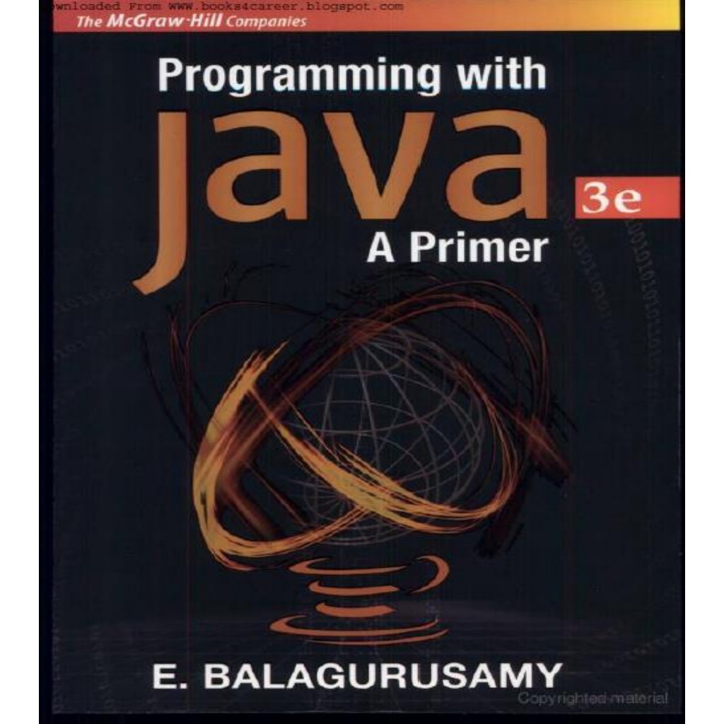 Jual [ENG30] Programming with Java a Primer (E Balagurusamy) | Shopee ...