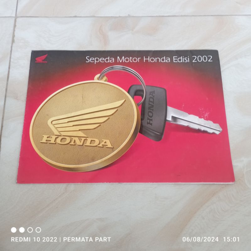 Jual brosur iklan honda win sonic mega pro gl max tiger phantom supra x ...