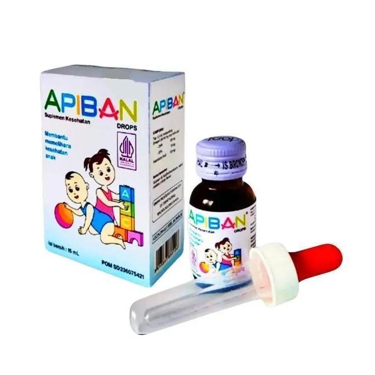 Jual APIBAN Drops 15 ml - Multivitamin Anak | Vitamin DHA Anak | Shopee ...