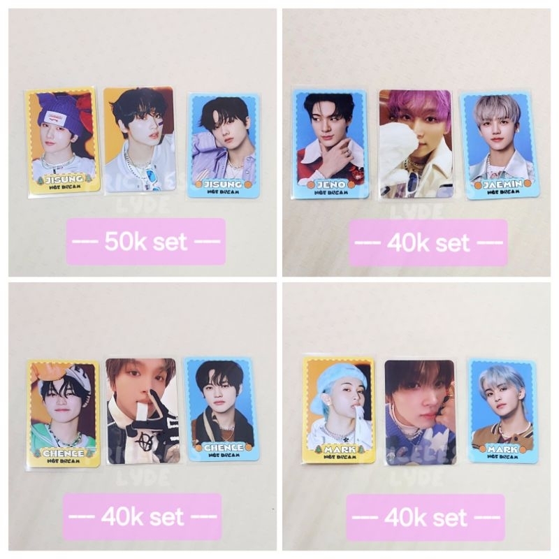 Jual WTS PC aab NCT Dream Candy era Haechan fanlight deco sticker set ...