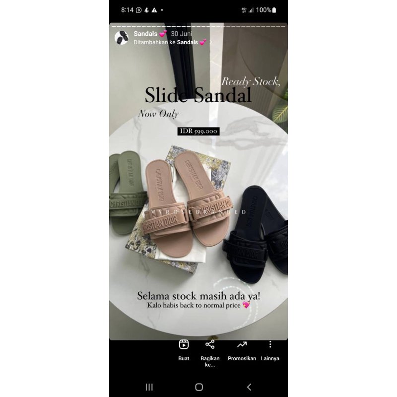 Jual full payment Jelly sandal | Shopee Indonesia