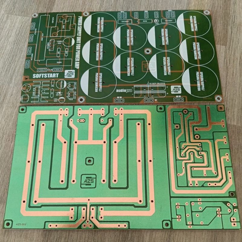 Jual PCB PSU 10 elco power supply unit for power amplifier | Shopee ...