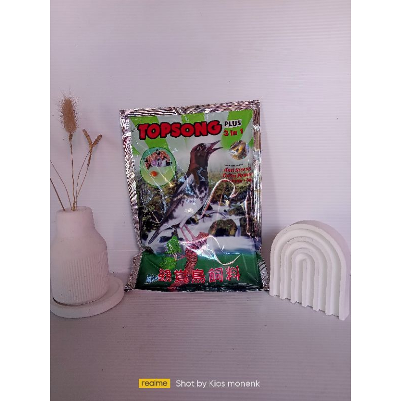 Jual Pakan burung Top song cokelat/kuning 3in1 450gr | Shopee Indonesia