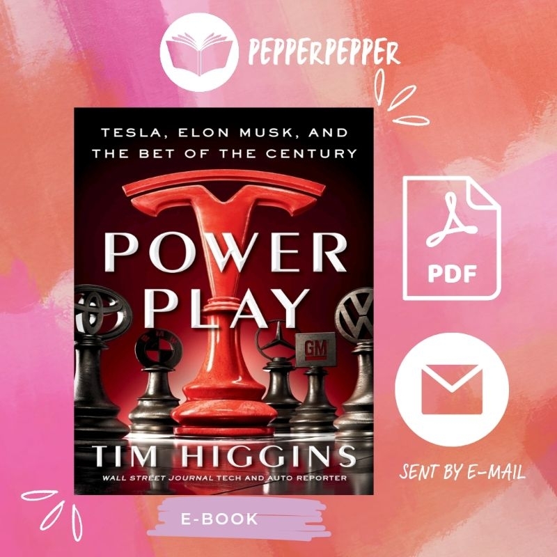 Jual ENGLISH Power Play, Tesla, Elon Musk and the Bet of the Century ...