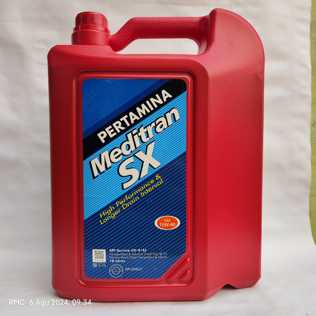 Jual Oli Pertamina Meditran SX 10 Liter 15W-40 Mesin Solar Galon 10 Liter 15W40 | Shopee Indonesia