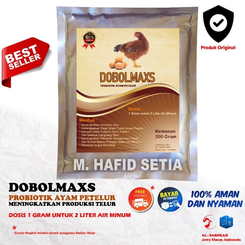 Jual DOBOLMAXS - Probiotik Ayam Petelur / Vitamin Ayam / Obat Ayam ...