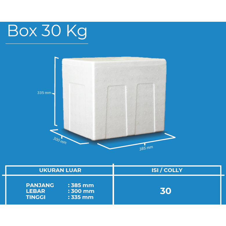 Jual Box Styrofoam 30 kg Sterofoam Gabus | Shopee Indonesia