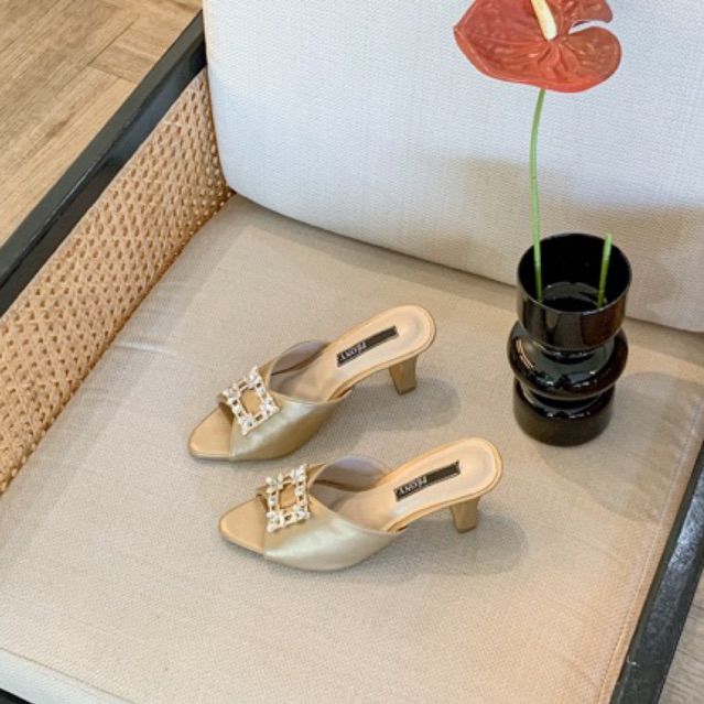 Jual CAMILA HEELS GOLD - WEDDING SERIES | Shopee Indonesia