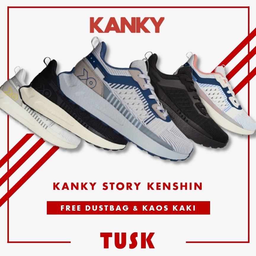 Jual Sepatu Kanky Story Kenshin Original Sepatu Sneakers Kanky Casual ...