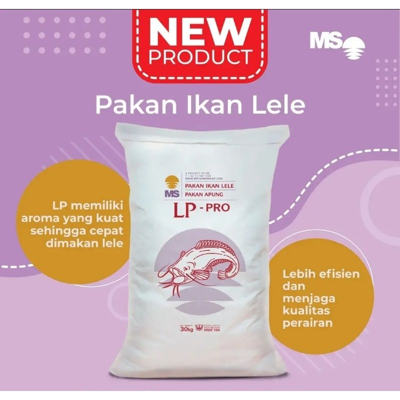 Jual PELET IKAN LELE (PREMIUM) MS PRIMA FEED LP PROTEIN TINGGI PAKAN ...