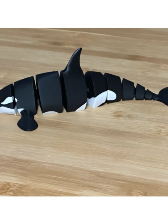 Jual Mainan Lucu Edukasi Artikulasi Articulated Paus Orca Toy - Mainan ...