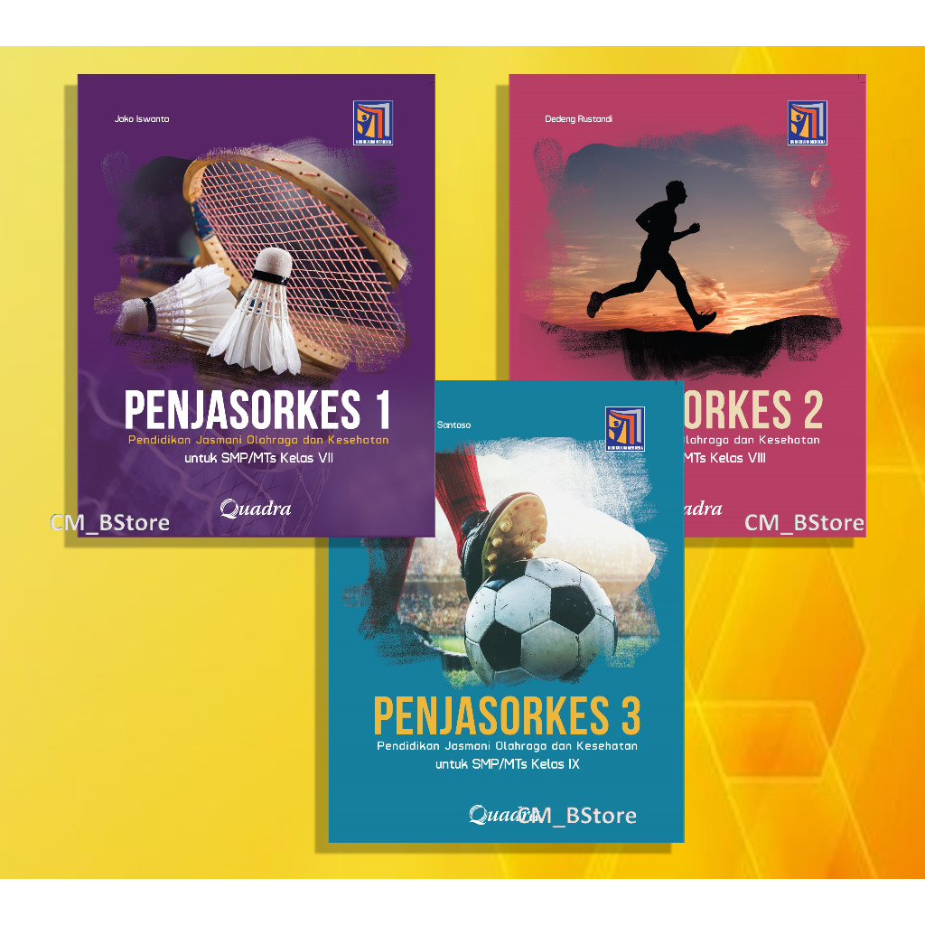 Jual [Penerbit Quadra] Penjasorkes kelas 7, 8, 9 Kurikulum merdeka | Shopee Indonesia