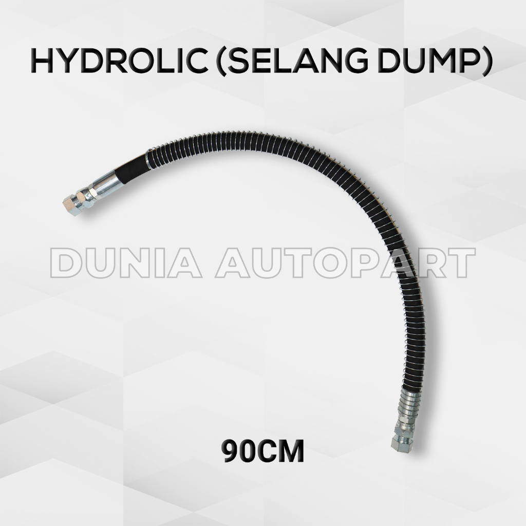 Jual Selang Hydrolic untuk pompa Dump truck lurus 90CM | Shopee Indonesia