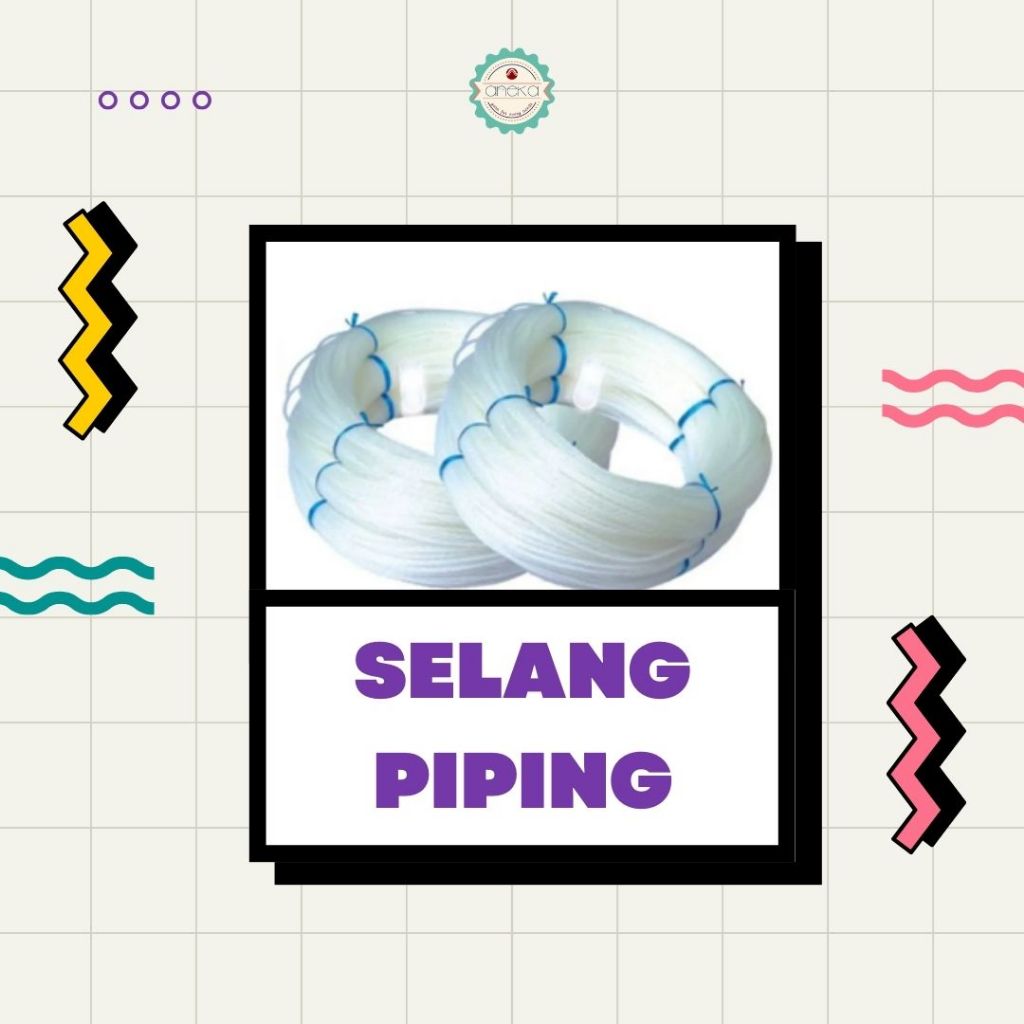 Jual Aneka - Selang Piping / Rotan Piping Tas Plastik Bening | Shopee ...